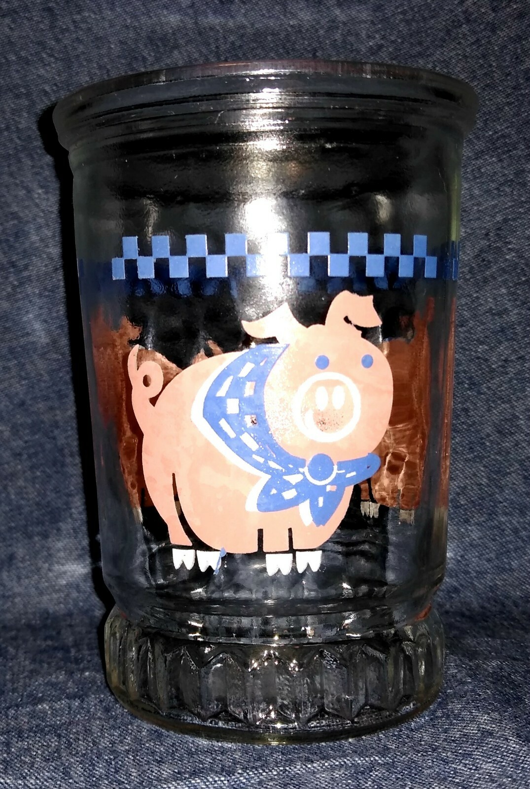 PIG, BAMA Jelly Glass, Vintage | eBay