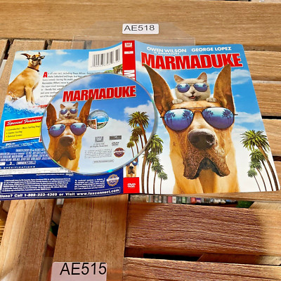 Marmaduke (DVD, 2010) No Case No Tracking #AE518 24543672319| eBay