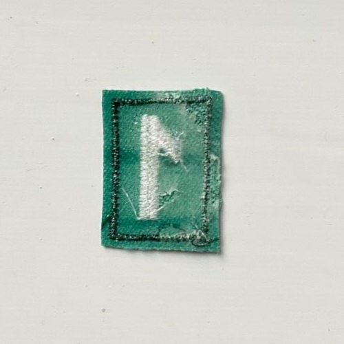 Girl Scout Junior Troop Numeral Badge Patch - Green Number 1 | eBay