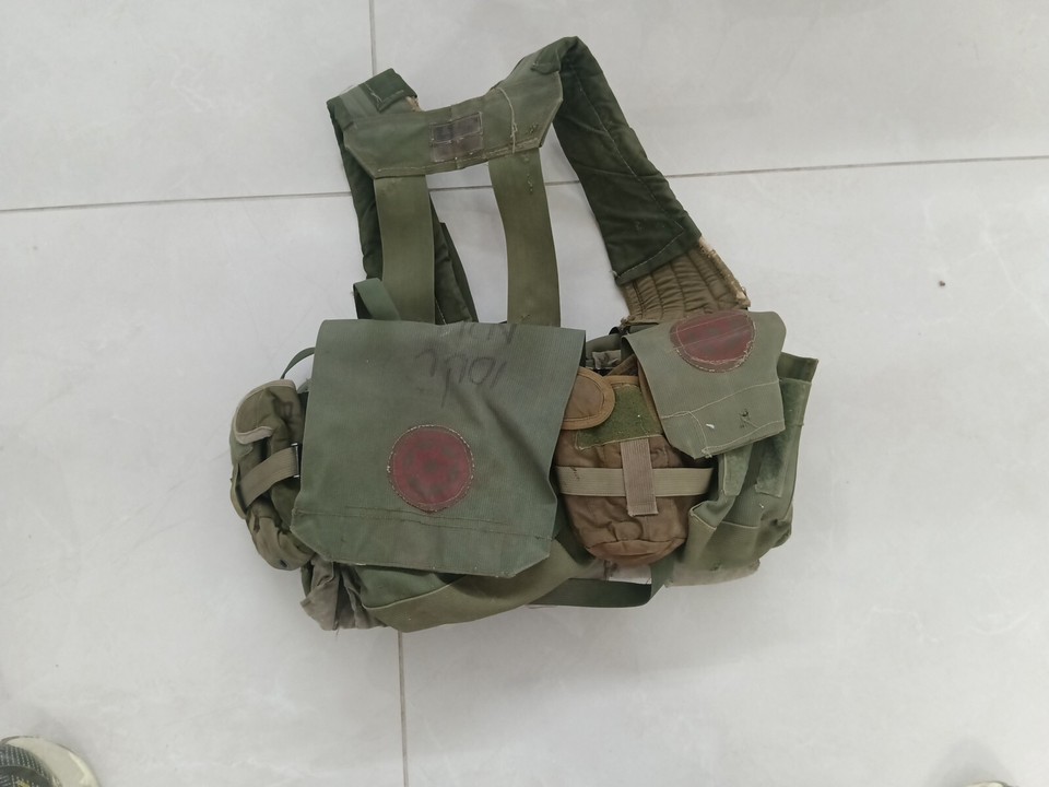 Idf Zahal Ephod Vest Web Harness 1989 Paramedic Combat Israeli Army ...