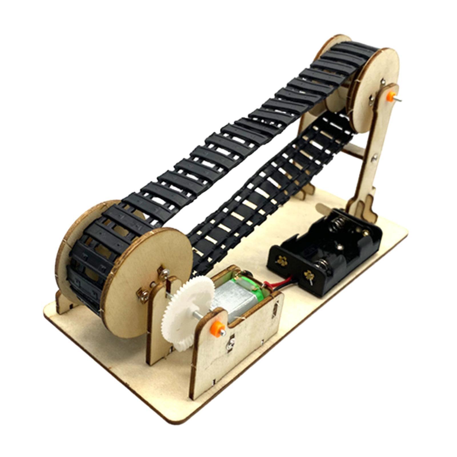 Conveyor Belt Toy Handmade Teaching Projects Wood Science Project | eBay