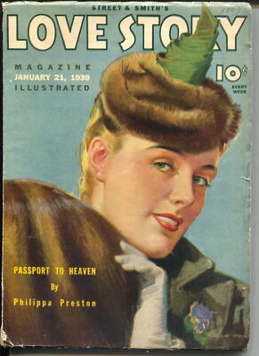 PULP: Love Story 21/1939-Good Girl Art by Modest Stein-pulp romance ...