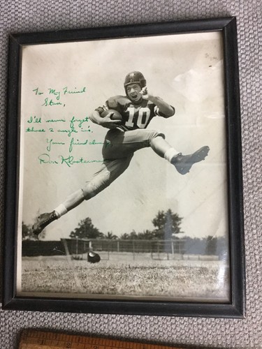 Vintage Autographed Don Klosterman Loyola Marymount University Photo LA ...