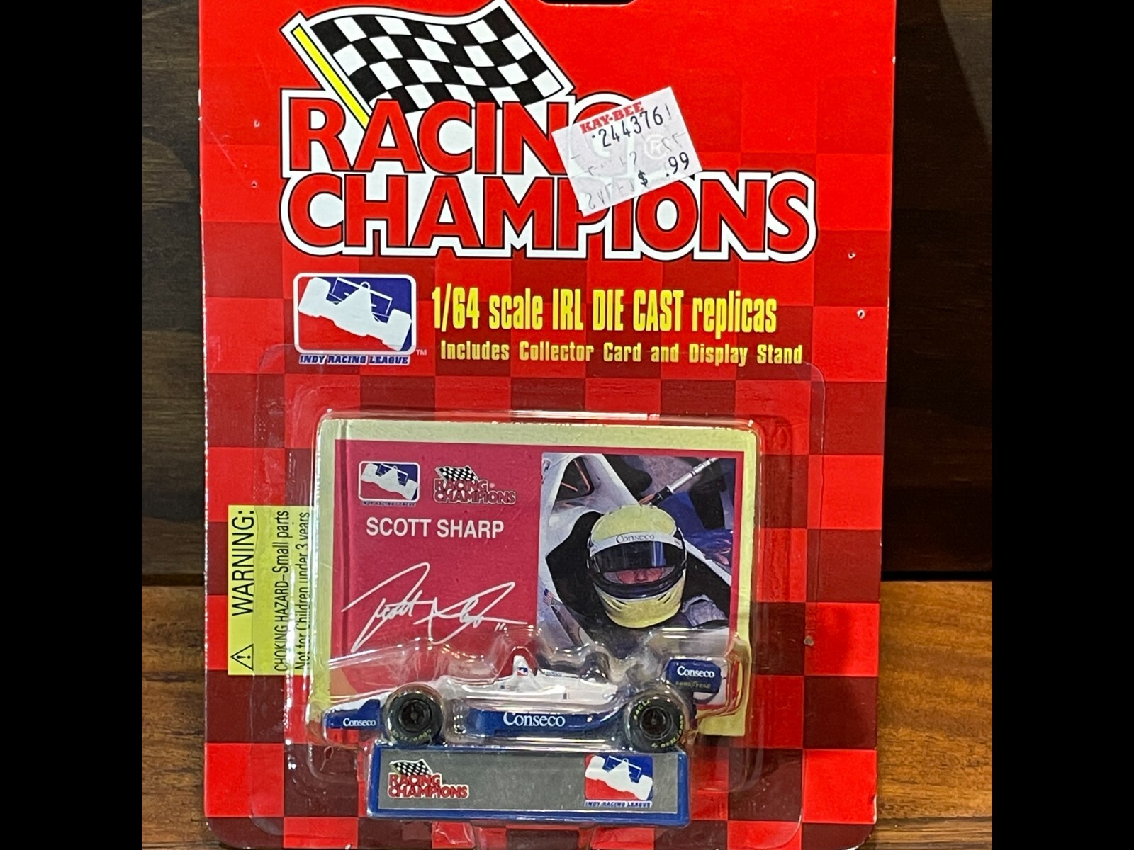 1997 Racing Champions 1:64 Scott Sharp Conseco Diecast Car NOC | eBay