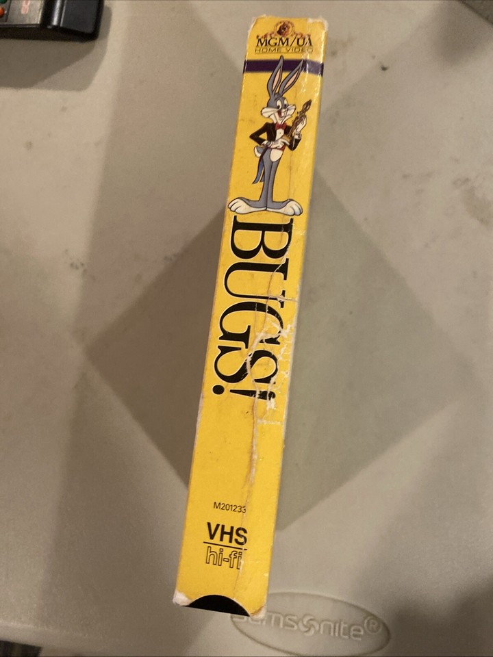 Looney Tunes Cartoon Moviestars Bugs! Bunny VHS 1988 MGM Home Video Mel ...
