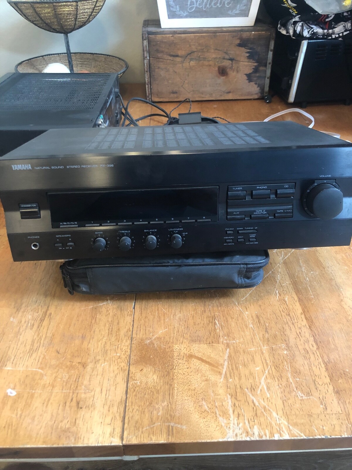 Yamaha RX-396 Stereo Receiver Amplifier 120 Watts | eBay