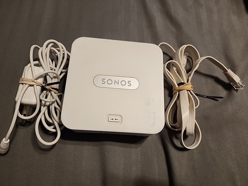Sonos Connect Bridge N1594 & Genuine AC Adapter And Ethernet Cable. White | eBay