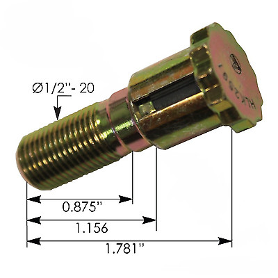 Volvo Door Striker Pin LH/RH, P/N 84168196 | 84168196 | Unspecified ...