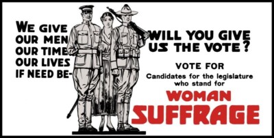 Women's Suffrage, Give us the Vote! NEW Sign 24x48" USA STEEL XL Size ...