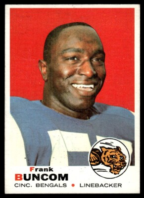 1969 Topps Frank Buncom Cincinnati Bengals #143 | eBay
