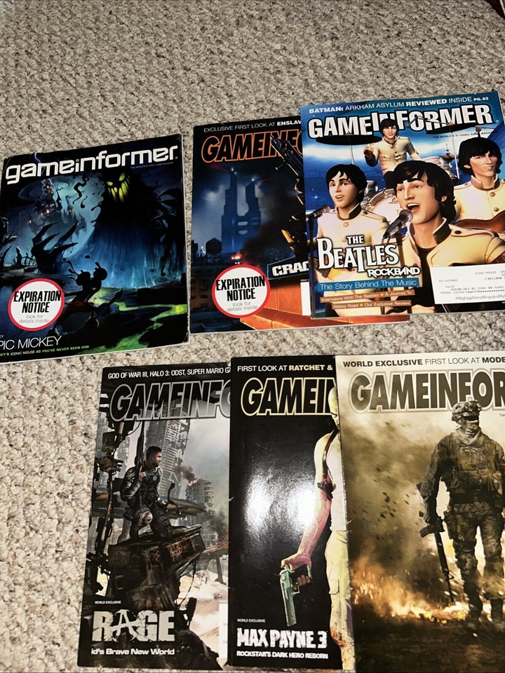 Lot of 18 Gaming Magazines - Game Informer mixed lot | eBay