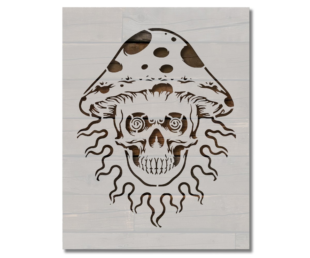 Mushroom Stencil
