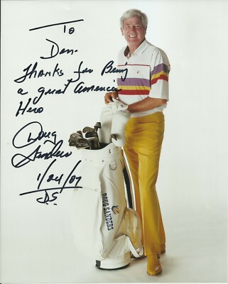 Doug Sanders - PGA Golf Original Autograph 8x10 Signed Photo | eBay