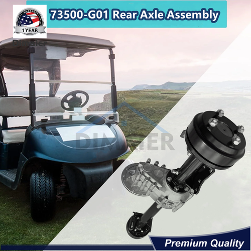 Rear Axle Housing Assembly for 1994-2022 E-Z-GO TXT Golf Carts 73500 ...
