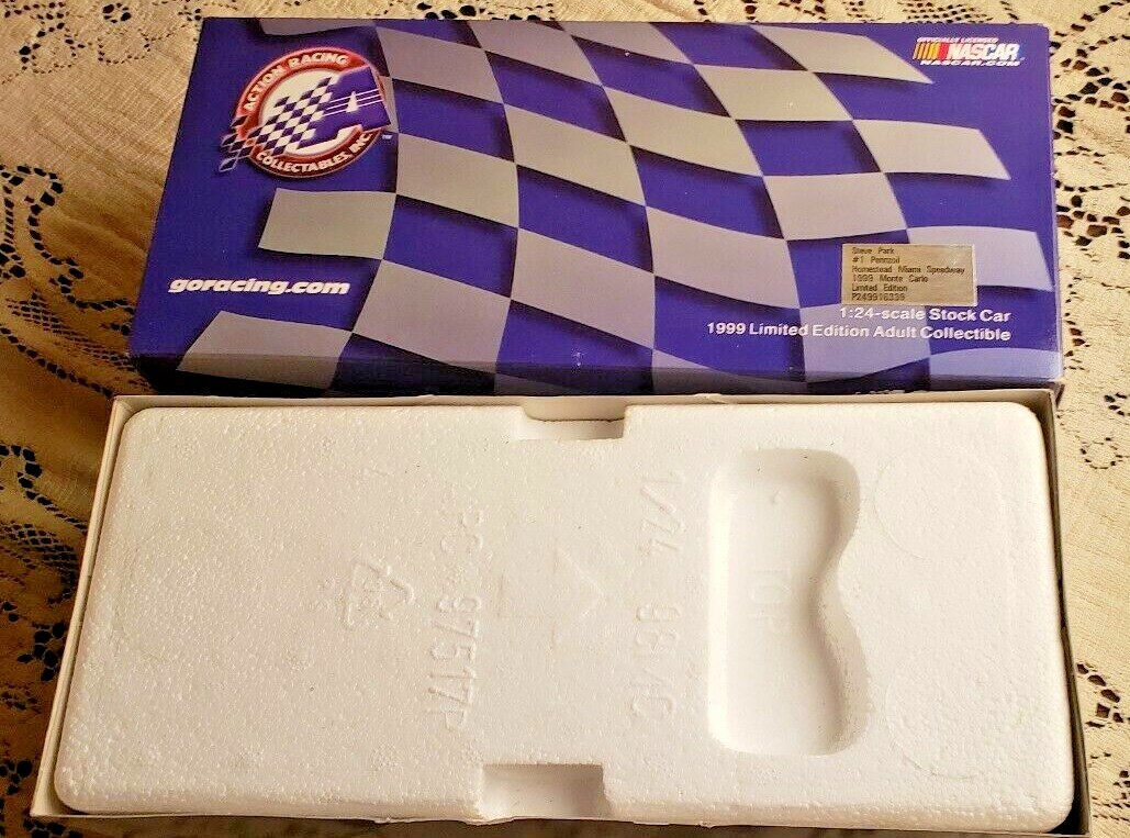 1999 ACTION LE Monte Carlo Homestead Miami Speedway Steve Park #1 1:24 ...
