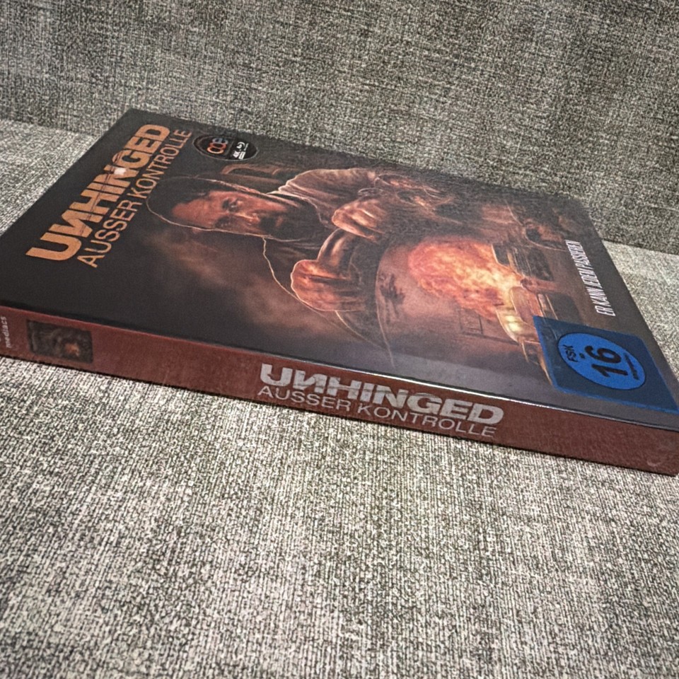 UNHINGED AUSSER KONTROLLE - 2020 - MEDIABOOK - 4K ULTRA HD - BLU-RAY ...