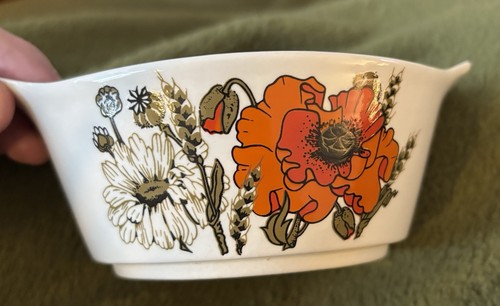 JG Meakin Small Poppy Bowl Made In England | eBay UK