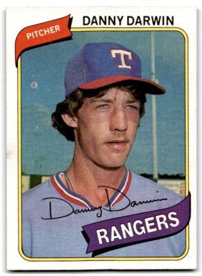 1980 Topps Danny Darwin Texas Rangers #498 | eBay