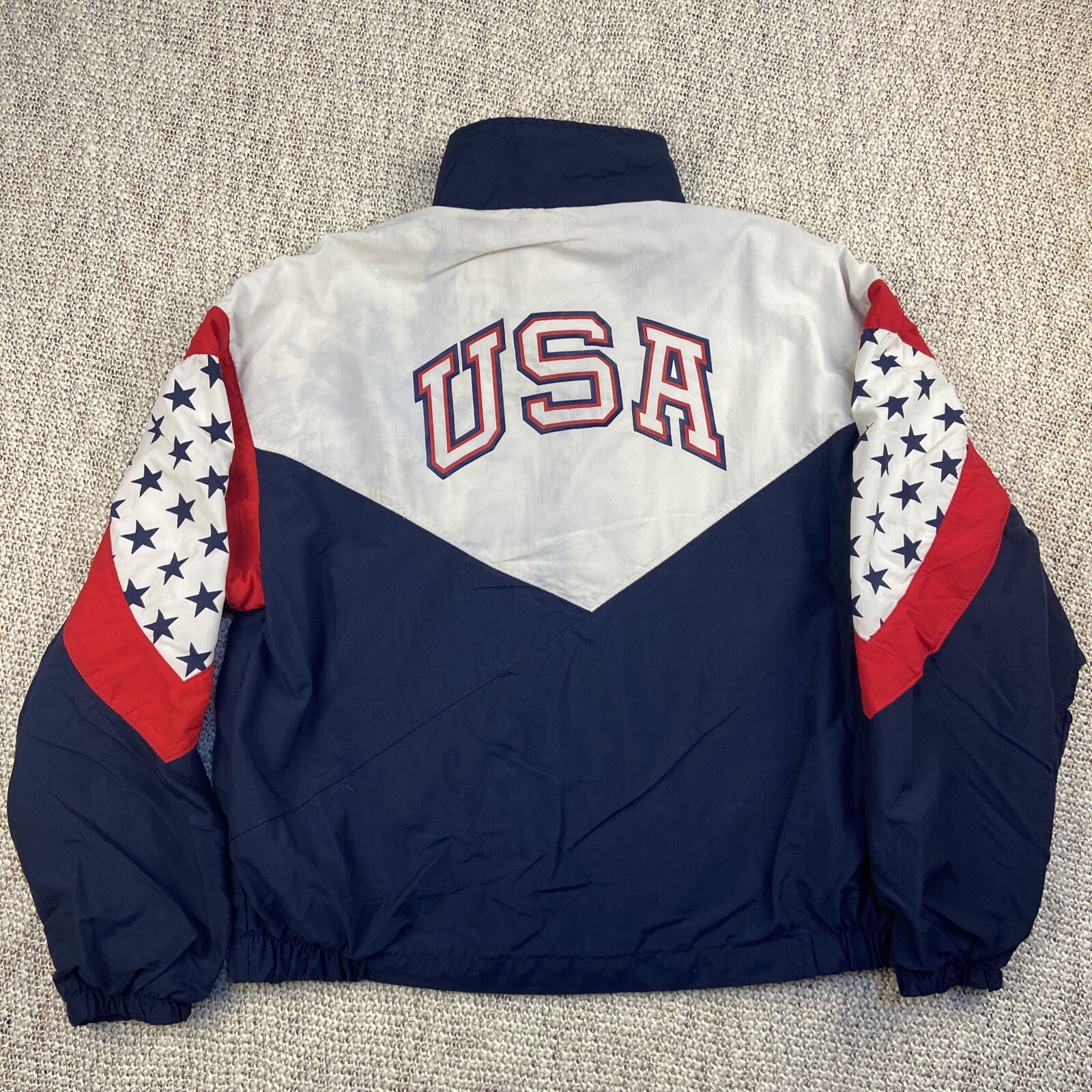 Vintage Mac Tools Team USA Racing Jacket Windbreaker … - Gem