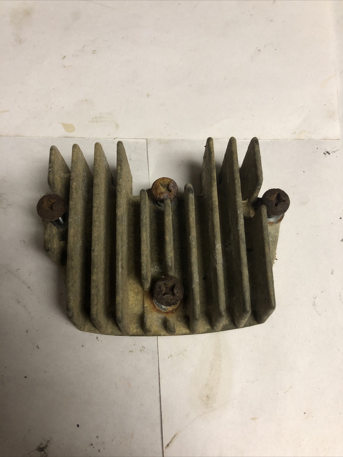 1985 Honda ATC125M Engine Cylinder Head Valve Rocker Side Cover | eBay