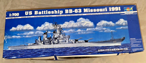 2002 TRUMPETER MODEL KIT #05705 US BATTLESHIP MISSOURI BB63 UNBUILT | eBay