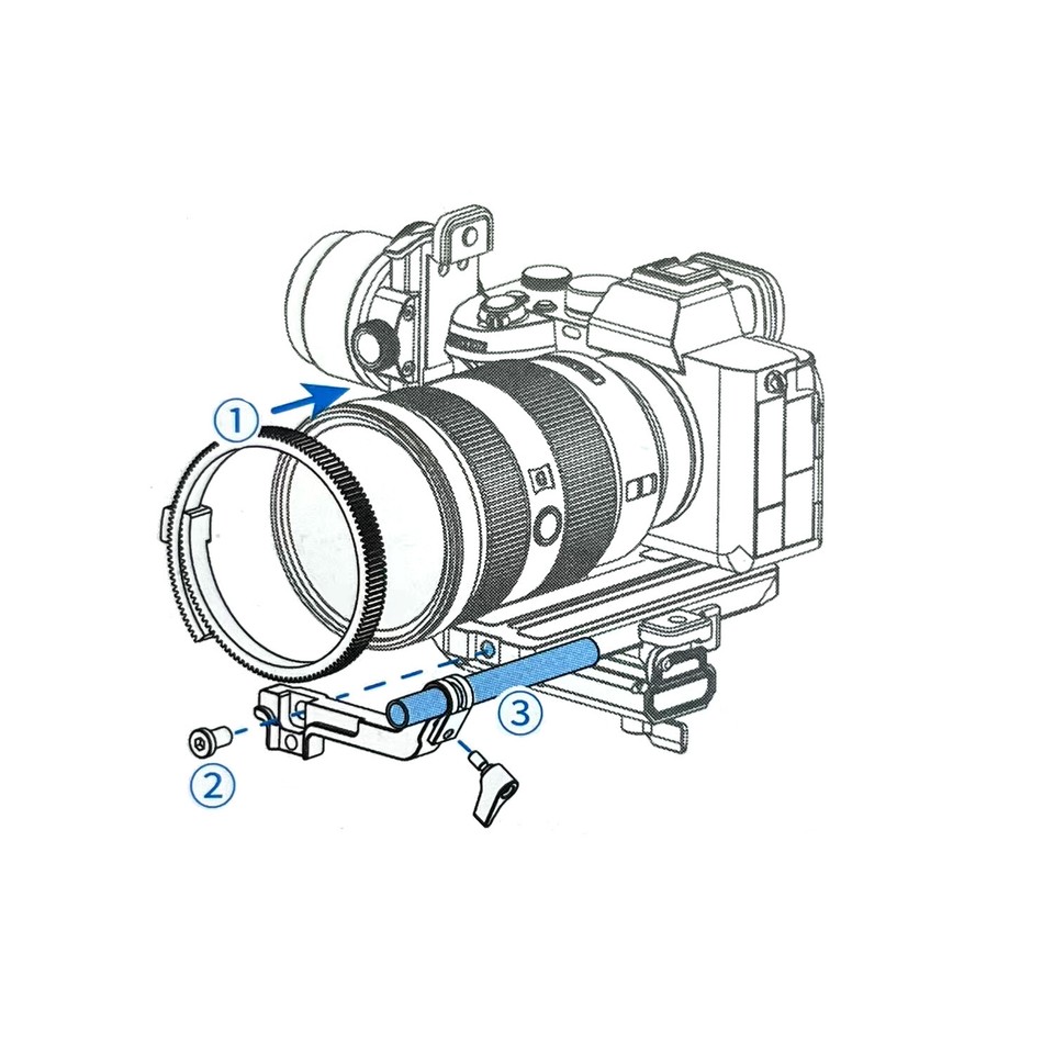 FeiyuTech Brushless Motor Follow Focus Wireless Lens Control SCORP C ...