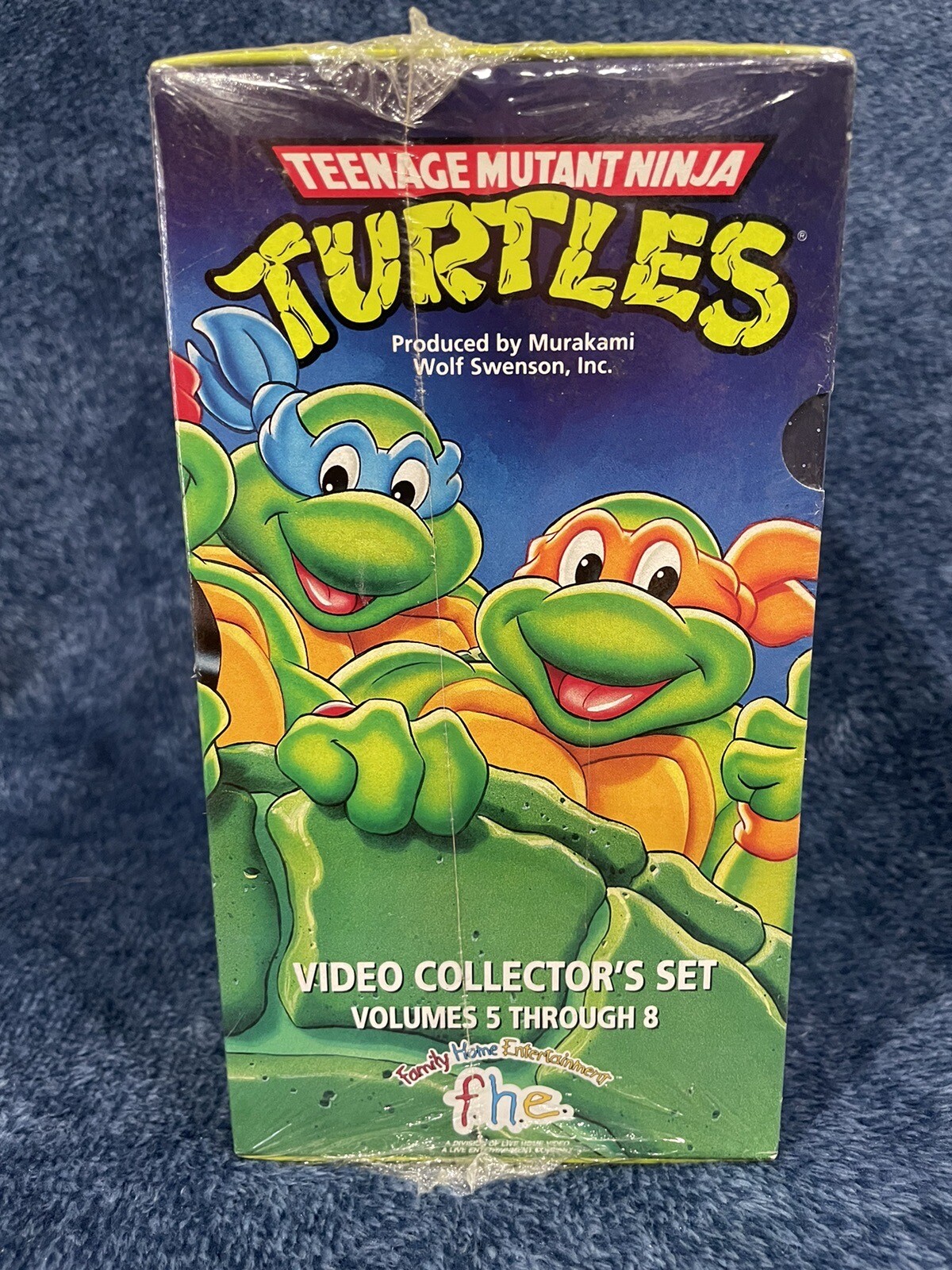 TMNT VHS Video Collector’s Set Vols. 5-8 FHE 1990 NEW SEALED RARE Ninja ...