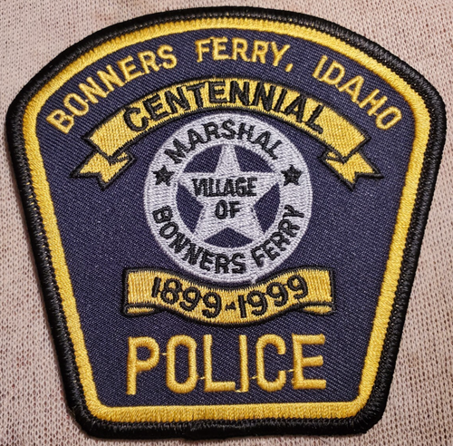 ID Bonners Ferry Idaho Centennial 1899-1999 Police Patch | eBay
