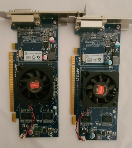 2x Dell~Radeon~ATI-102-C09003(B)~AMD 109-C09057-00~512 MB HD Video Card ...