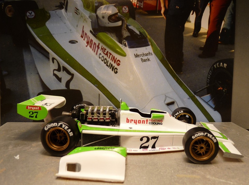 1/25 1976 LIGHTINING OFFY RESIN/WHITE METAL MODEL KIT, INDY RESIN, USAC ...