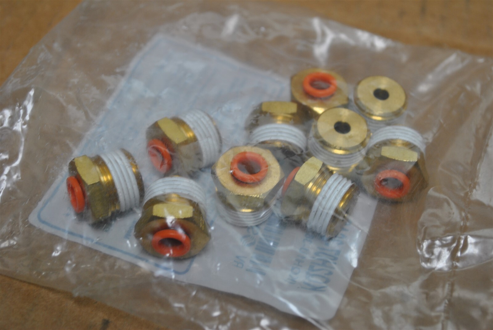 SMC Fittings Male Connector Tube Fitting (Pkg of 10) Part No. KQ2H07 ...