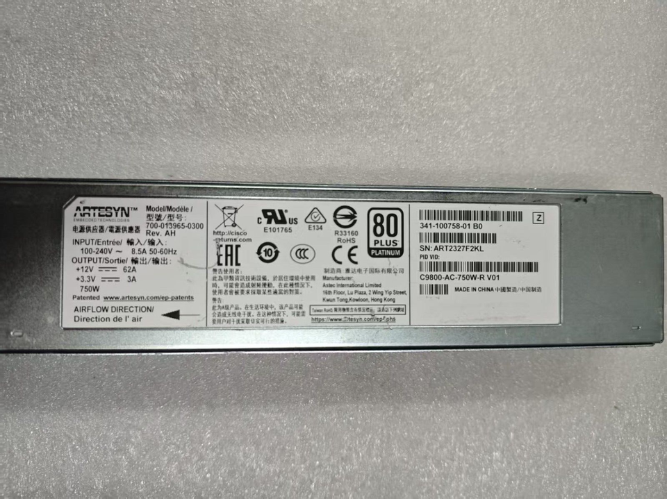 CISCO C9800-AC-750W-R power supply | eBay