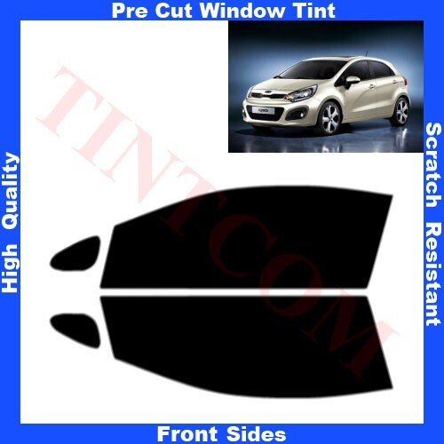 Pre Cut Window Tint for-Kia Rio 5-doors Hatchback 2011-2017 Front Sides ...