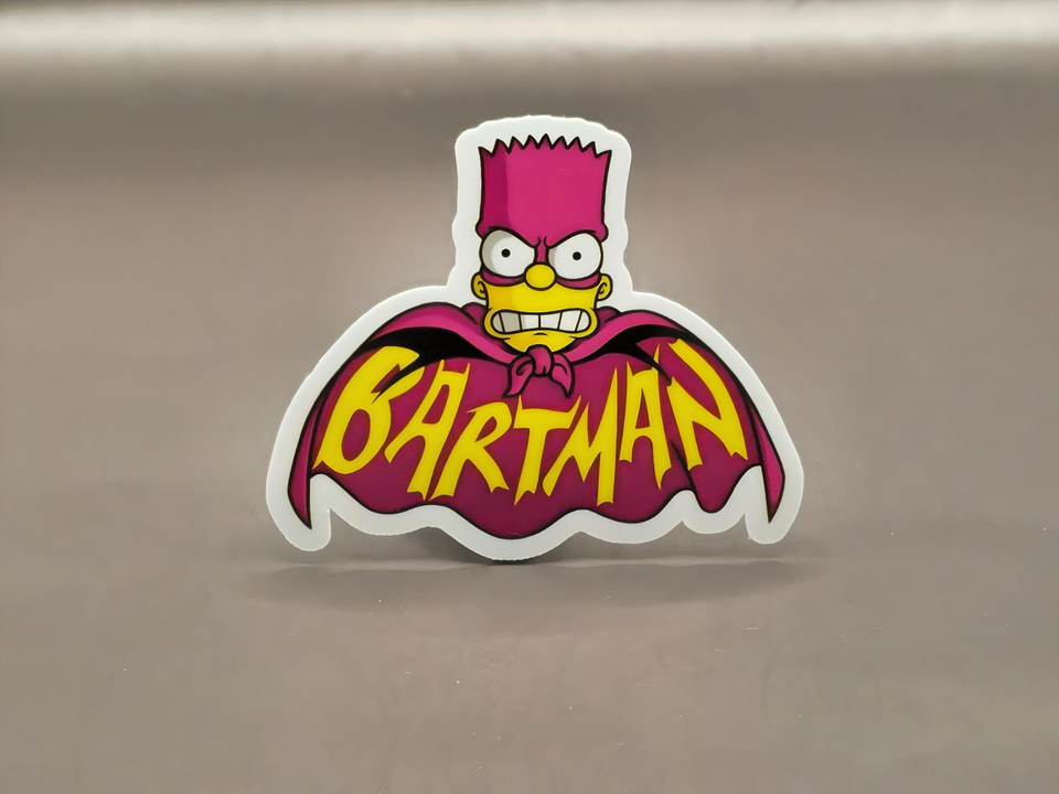 The Simpsons Inspired Stickers Homer Bart Krusty Sideshow Bob Cartoon ...