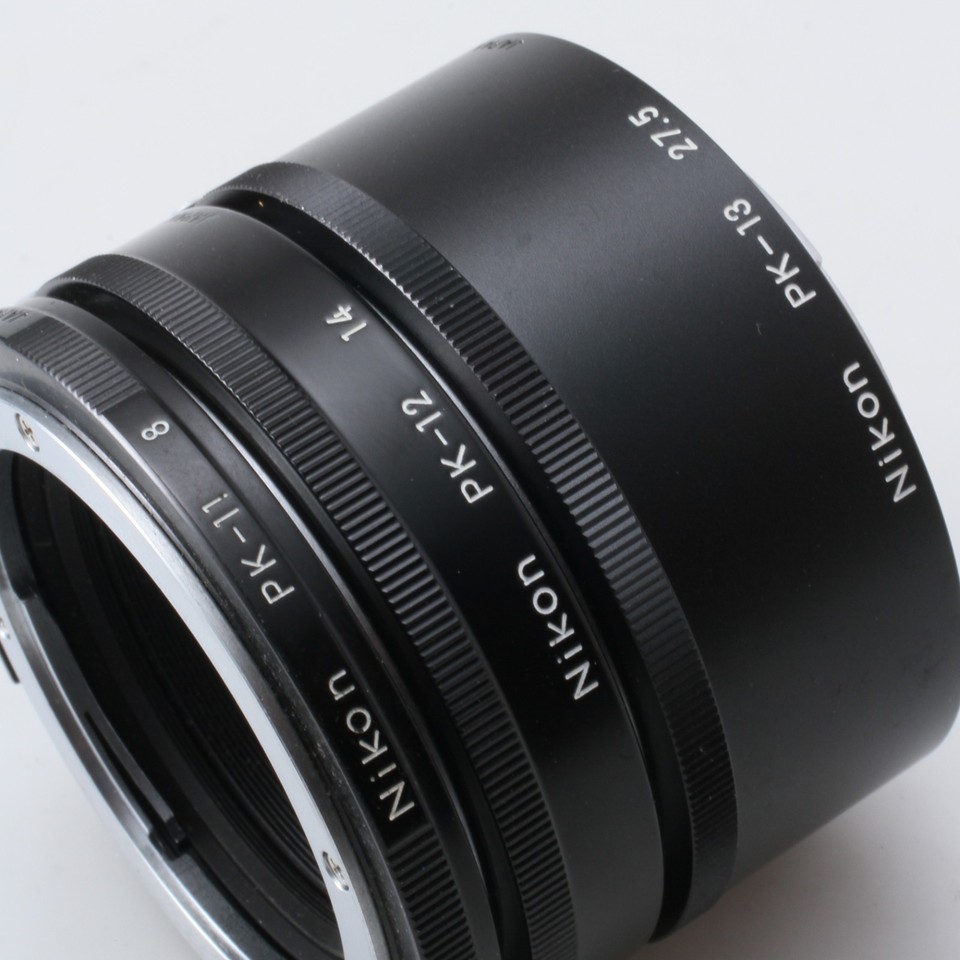Nikon Extension Ring PK-13 PK-12 PK-11 set For Ai Nikkor lens manuals ...