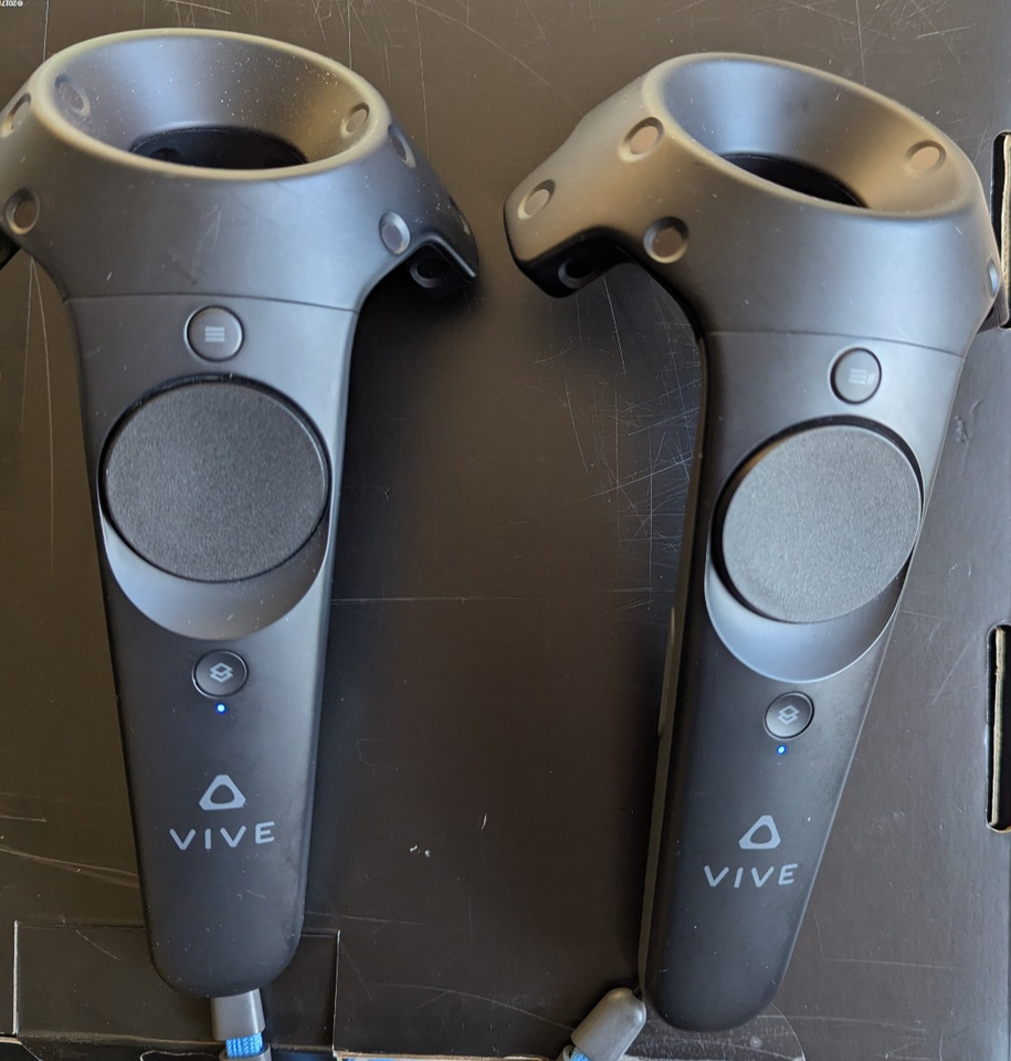 2 x HTC Vive VR wands / controllers + charger | eBay UK