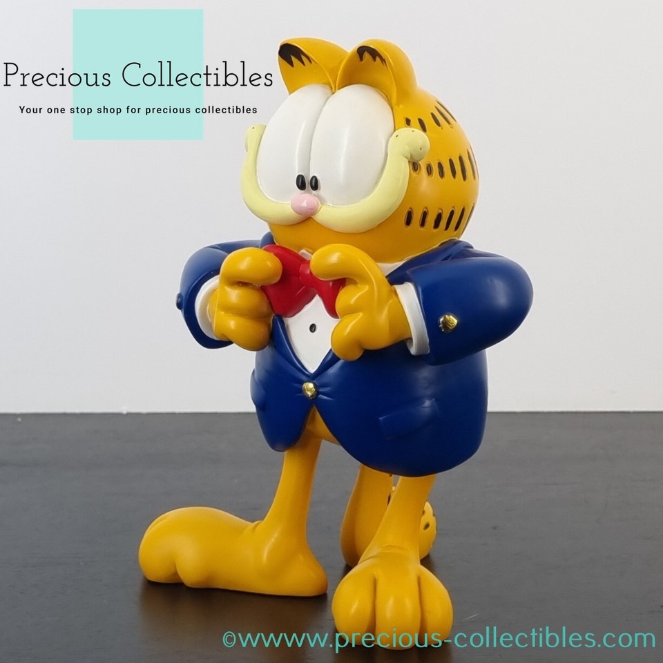 Extremely Rare! Garfield statue. Garfield in tux. Peter Mook. Rutten ...