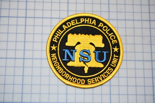 Philadelphia Pennsylvaia Police Neighbourhood Services Unit Patch | eBay.de