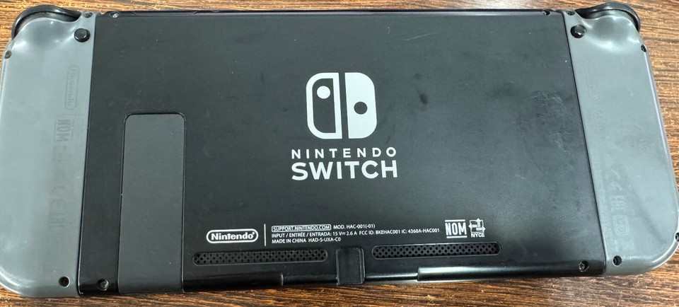 Used Nintendo Switch 32GB Handheld Console Gray with Charger Has ...