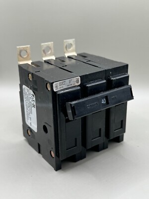 BAB3040H (CUTLER HAMMER) 40 AMP, 3 POLE BAB CIRCUIT BREAKER | eBay