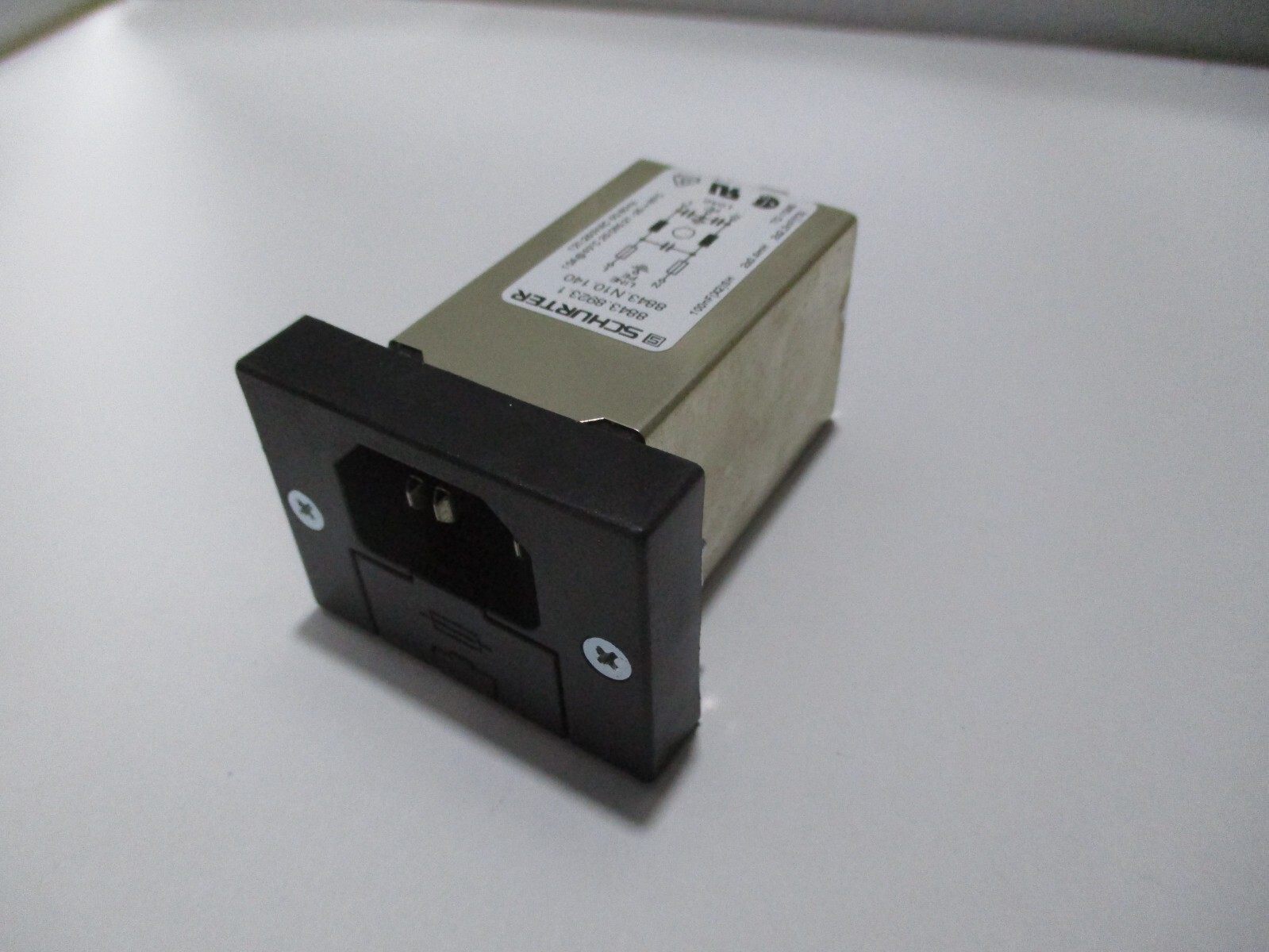 Schurter 8843.8923.1 8843.N10.140 Mains IEC Socket With Filter and Fuse ...