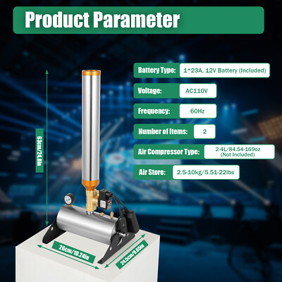 2x Gender Reveal Party Cannons Boy Girl Confetti Cannons Launcher ...