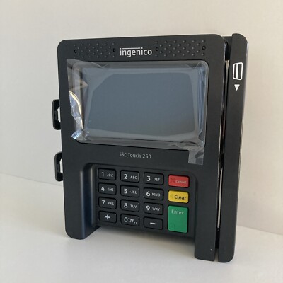Ingenico ISC250 Credit Card Reader Terminal Magnetic PoS ING-ISC250 ...