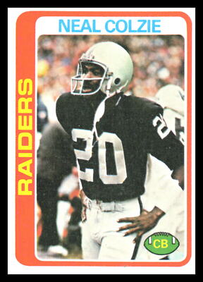 1978 Topps Neal Colzie #169 RC Oakland Raiders 4J | eBay