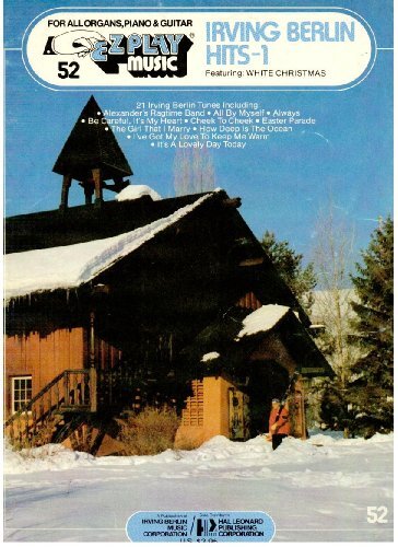 Ez Play Music Irving Berlin Hits-1 Featuring White Christmas All Organs ...