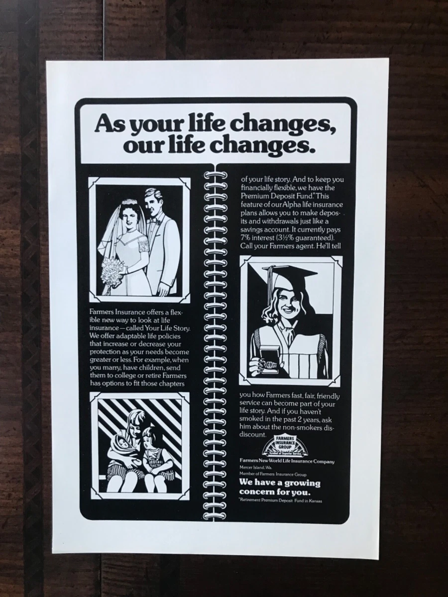 Farmers Life Insurance Ads