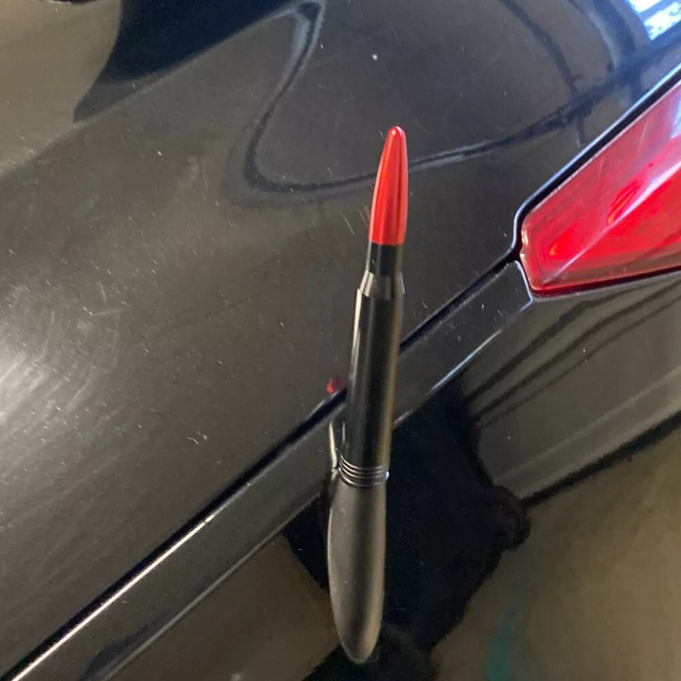 Bullet Car Genuine Antenna 50 CAL For Chevy/Chevrolet/Dodge Ram/Jeep ...