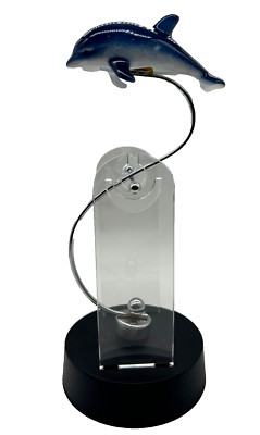 New 8" Kinetic Mobile Art Rocking Dolphin Figurine - MFR #799 - Lovely ...