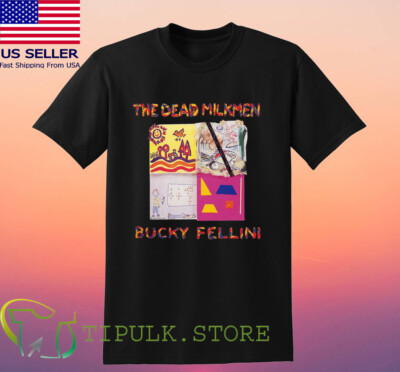 The Dead Milkmen Bucky Fellini Men's Black Size S-5XL | eBay