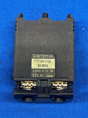FUJI TRANSFORMER AR9T511-H P.V: 100/110V 50/60HZ LAMP: 6.3V 1W LED: 6V ...
